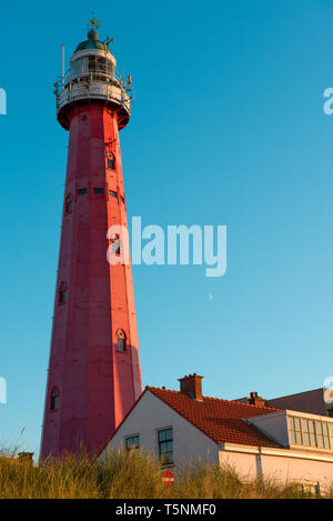 Scheveningen beach light house in The Hague Stock Photo - Alamy