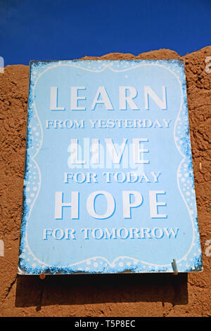 the blue poster on the wall Stock Photo - Alamy