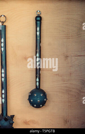 Ottoman style decorative mace as Medieval time weapon Stock Photo - Alamy