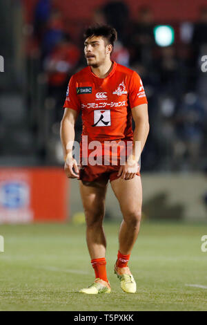 Tokyo, Japan. 26th Apr, 2019. Luke Thompson (Sunwolves) Rugby : 2019 ...