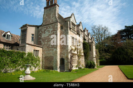 Anglesey Abbey in Lode, Cambridgeshire. A former priory and then, from ...