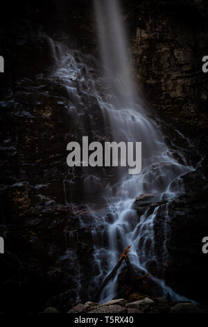 Froda waterfalls in Verzasca Valley Stock Photo - Alamy