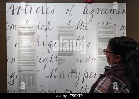Mt. Pleasant, Michigan - An exhibit at the Ziibiwing Center of ...