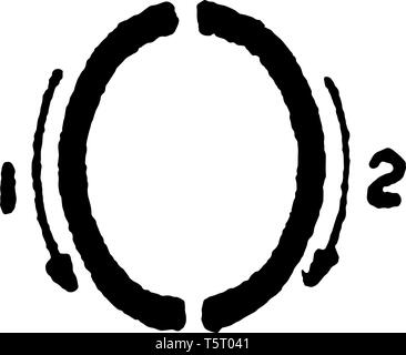 This is a picture of stroke technique for writing number 4 in ...