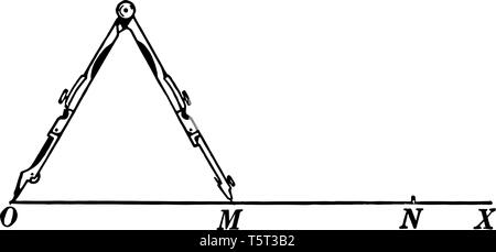 Compass in line art Stock Vector Image & Art - Alamy