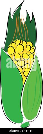 Corn Simple vector icon Stock Vector Image & Art - Alamy