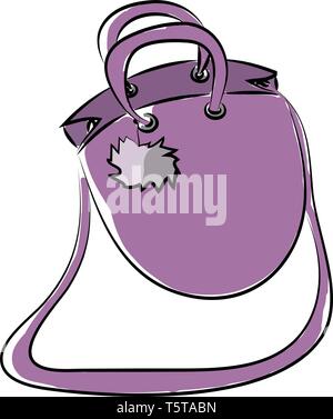 pouch bag color icon vector illustration Stock Vector Image & Art - Alamy