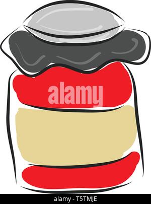 Jar Simple vector icon. Illustration symbol design template for web ...