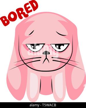 Cute cartoon white bunny saying Thank you. Kawaii rabbit sticker ...