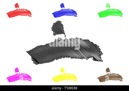 Falcon State (Bolivarian Republic of Venezuela, States, Federal ...