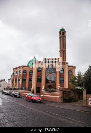 The mosque in Bowesfeld Lane,Stockton on Tees,England,UK Stock Photo ...