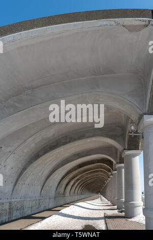 The North Breakwater Dome in Wakkanai, Hokkaido, Japan Stock Photo - Alamy