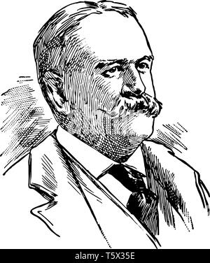 JOHN DAVIS LONG (1838-1915). /nAmerican statesman. Photographed c1900 ...