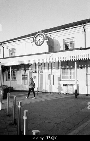 Winchester Railway Station Stock Photo - Alamy