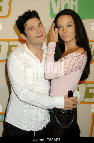 Corey Feldman and wife Susie Sprague with Corey Haim The premiere of ...