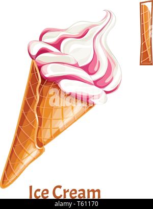 Cartoon Ice Alphabet Stock Vector Image & Art - Alamy