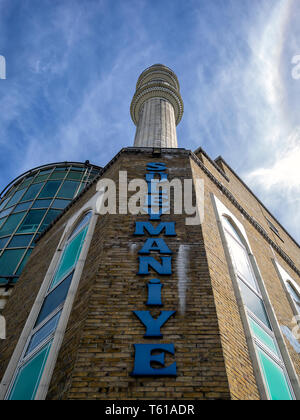 View of Kingsland Road and Suleymaniye Mosque Turkish Islamic Cultural ...