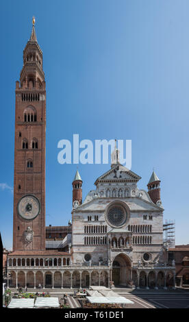 Cremona, Italy - view of Chiesa di San Luca - one of the oldest ...