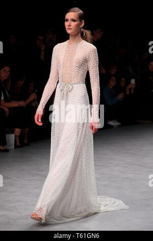 25 April 2019, Valmont Barcelona Bridal Fashion Week , Marco & Mario ...