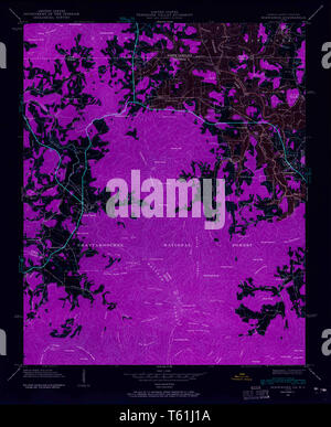 Hiawassee, Georgia, map 1941, 1:24000, United States of America by ...