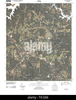 Map of Jackson in Georgia Stock Photo - Alamy