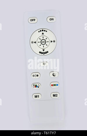 remote control over white background Stock Photo - Alamy