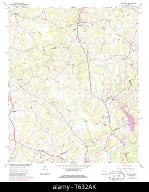 Nicholson, Georgia, map 1964, 1:24000, United States of America by ...