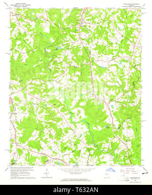 Nicholson, Georgia, map 1964, 1:24000, United States of America by ...