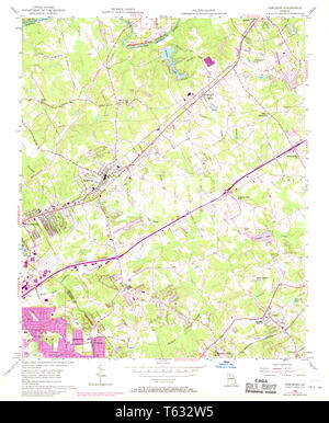 Norcross, Georgia, map 1956, 1:24000, United States of America by ...