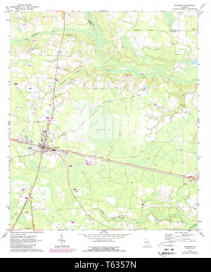 Pearson, Georgia, map 1971, 1:24000, United States of America by ...
