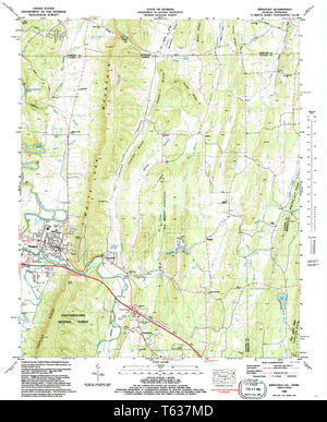 Ringgold, Georgia, map 1983, 1:24000, United States of America by ...