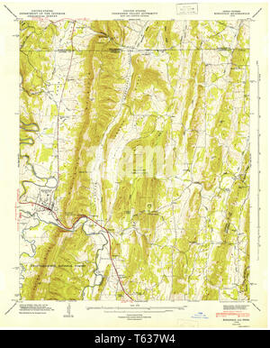 Ringgold, Georgia, map 1946, 1:24000, United States of America by ...