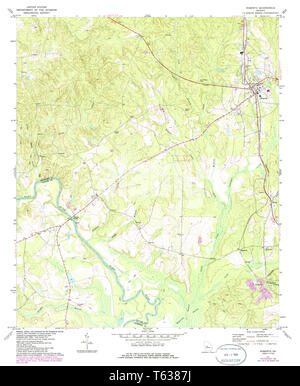 Roberta, Georgia, map 1971, 1:24000, United States of America by ...