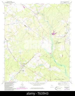 Shady Dale, Georgia, map 1972, 1:24000, United States of America by ...