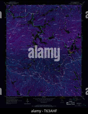 Suches, Georgia, map 1950, 1:24000, United States of America by ...