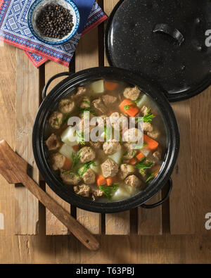 Sodd. Traditional Norwegian meal. Norway Food Stock Photo - Alamy