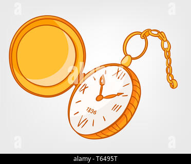 Cartoon Home Clock Stock Photo - Alamy