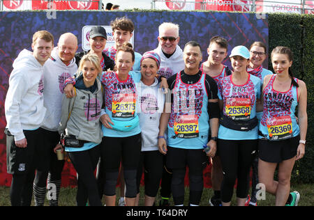 Jane Slaughter at the Virgin Money London Marathon 2019 Stock Photo - Alamy