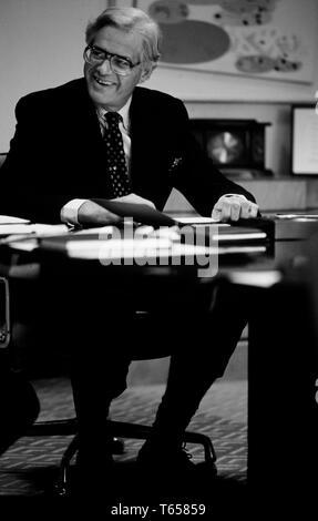 Ogilvie Thompson Chairman of De Beers photographed in his London Hatton ...