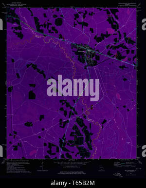 Willacoochee, Georgia, map 1972, 1:24000, United States of America by ...