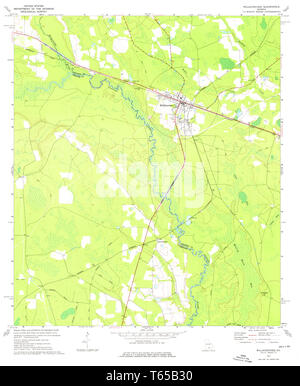 Willacoochee, Georgia, map 1972, 1:24000, United States of America by ...