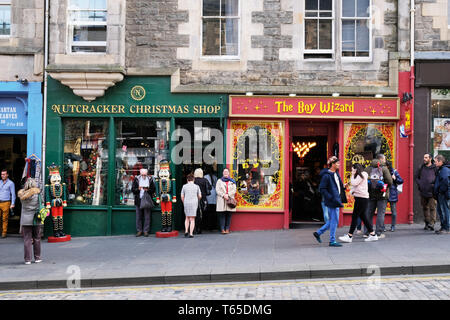 The Boy Wizard gift shop based on the Harry Potter books, West Bow ...