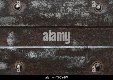 Detail of the dark sheet metal backdrop Stock Photo - Alamy