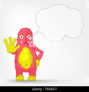 Mascot Illustration of a Stop Sign With its Hand Raised Stock Photo - Alamy