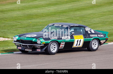 1974 Chevrolet Camaro Z28 with driver Grahame Bryant during the Gerry ...