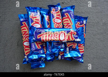 Out of the wrapper Stock Photo - Alamy