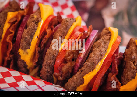 The Heart Attack Grill gladly serves up the infamous Octuple Bypass ...