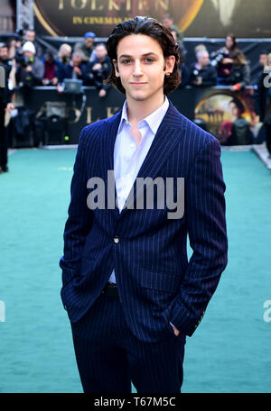 Adam Bregman attending the Tolkien UK premiere held at the Curzon ...