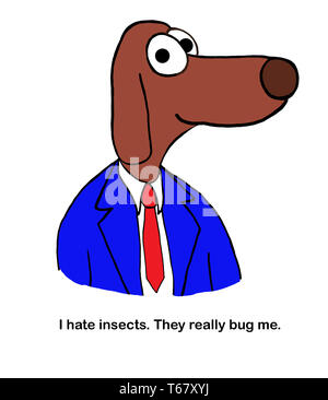 Cartoon insects bug Stock Photo - Alamy