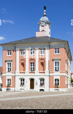 Village Templin, Uckermark, a Region in northeast Germany, Brandenburg ...